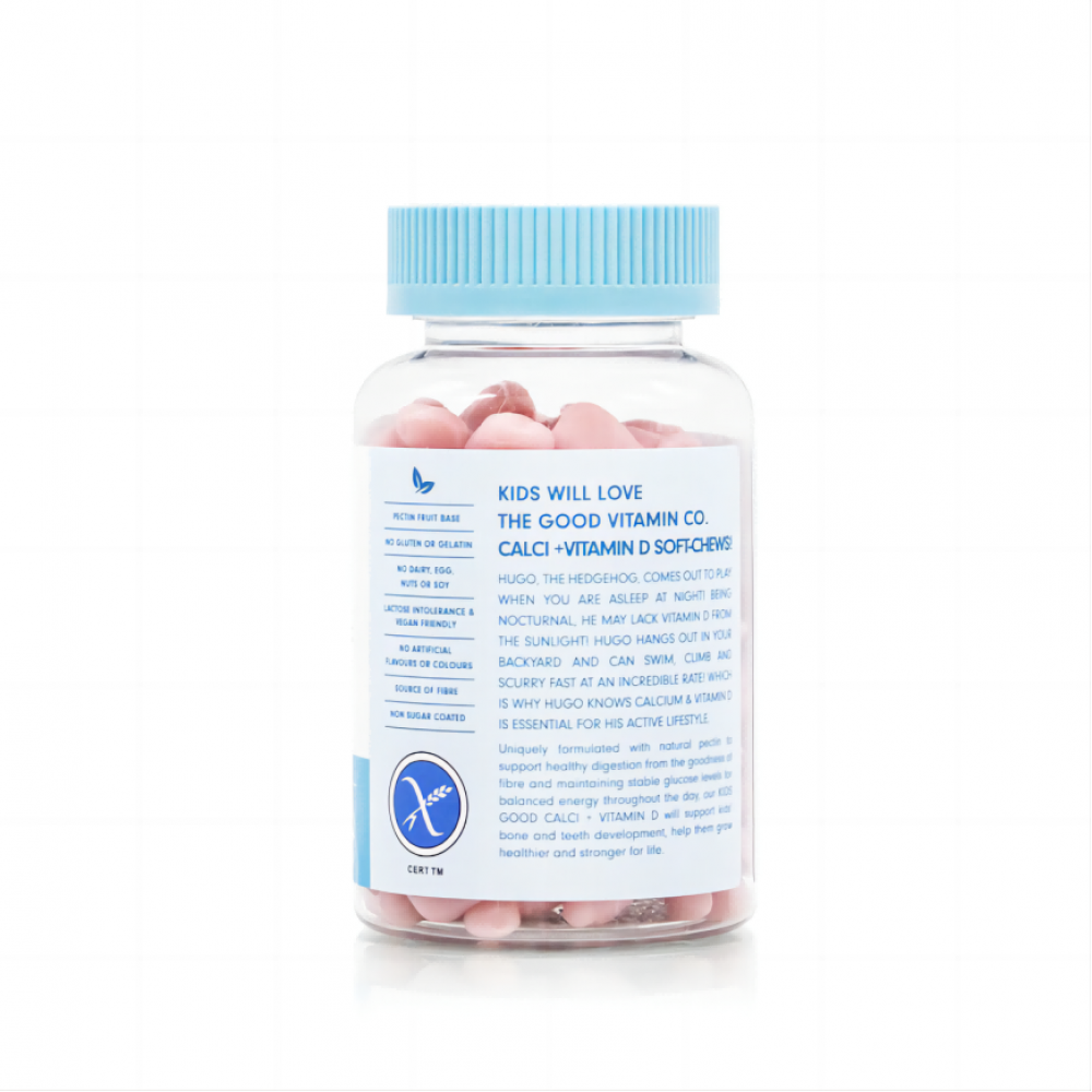 THE GOOD VITAMIN CO - KIDS CALCI+VITA-D 小童鈣+維他命D軟糖 ...